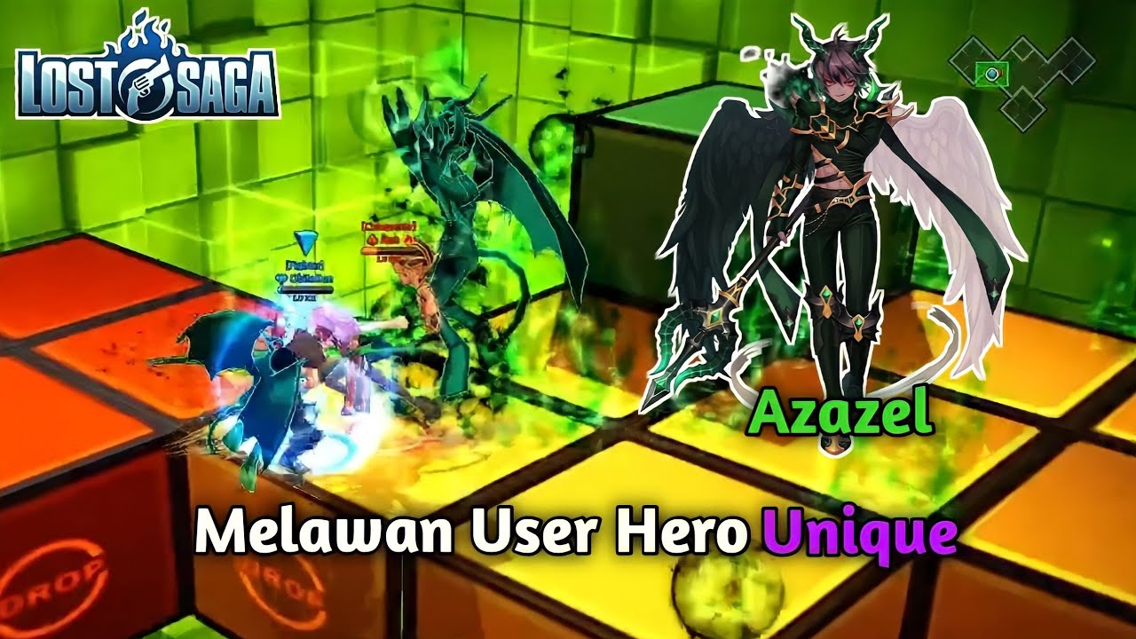 Combo Hero Azazel - Lost Saga Origin - YouTube