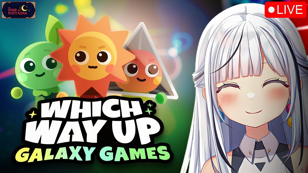 【Gaming】Ini Game Lompat-Lompat Antariksa ┃Which Way Up: Galaxy Games ...
