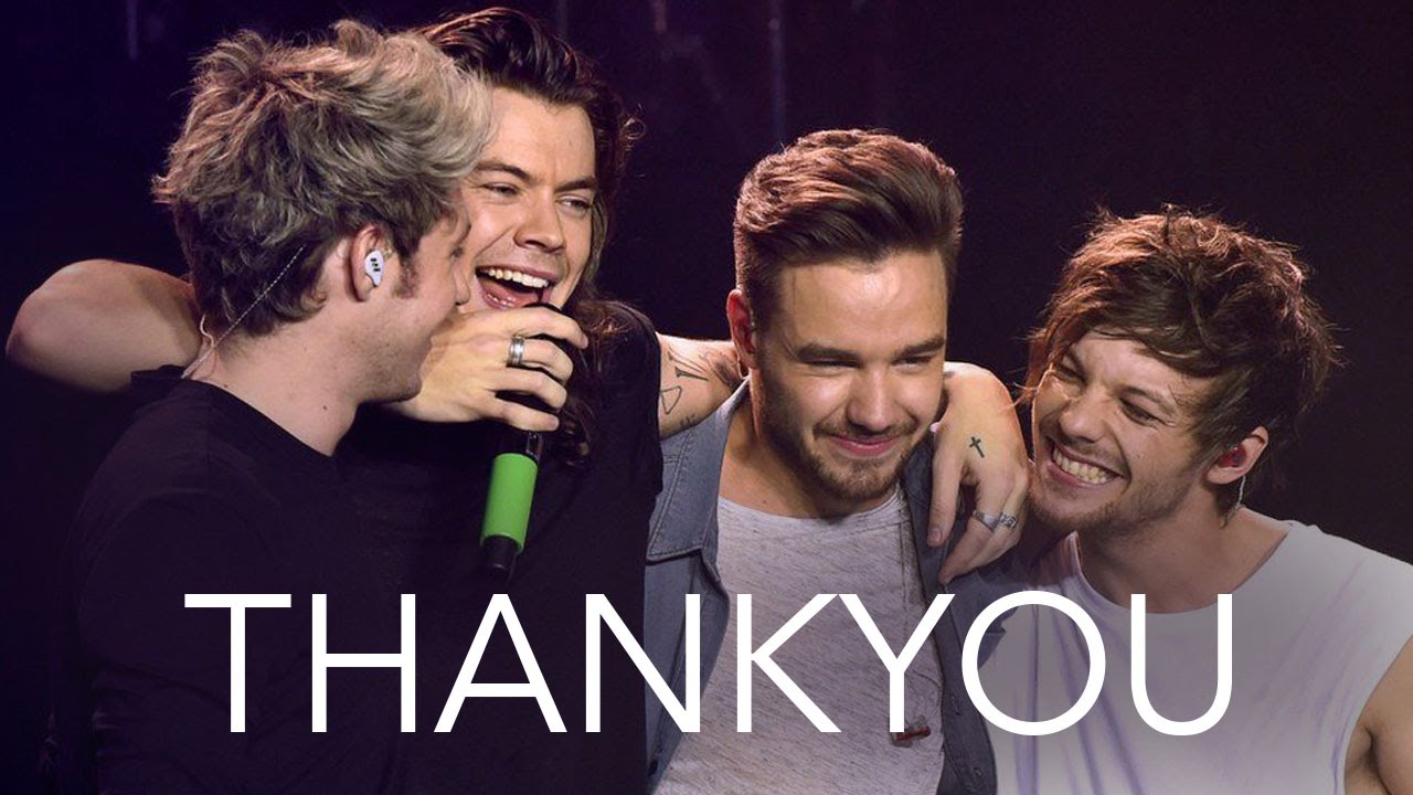 THANKYOU ONE DIRECTION; I'll love you long after you're gone - YouTube
