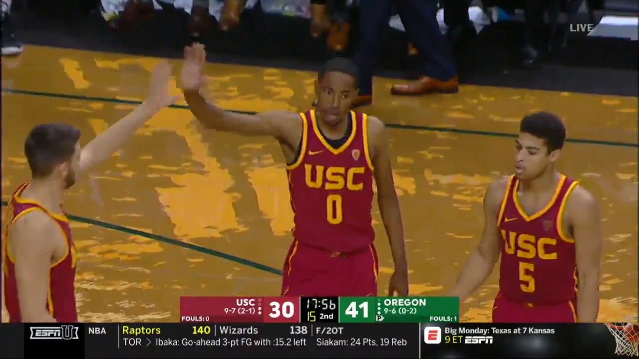 Men's Basketball Highlights: USC 60, Oregon 81 - YouTube