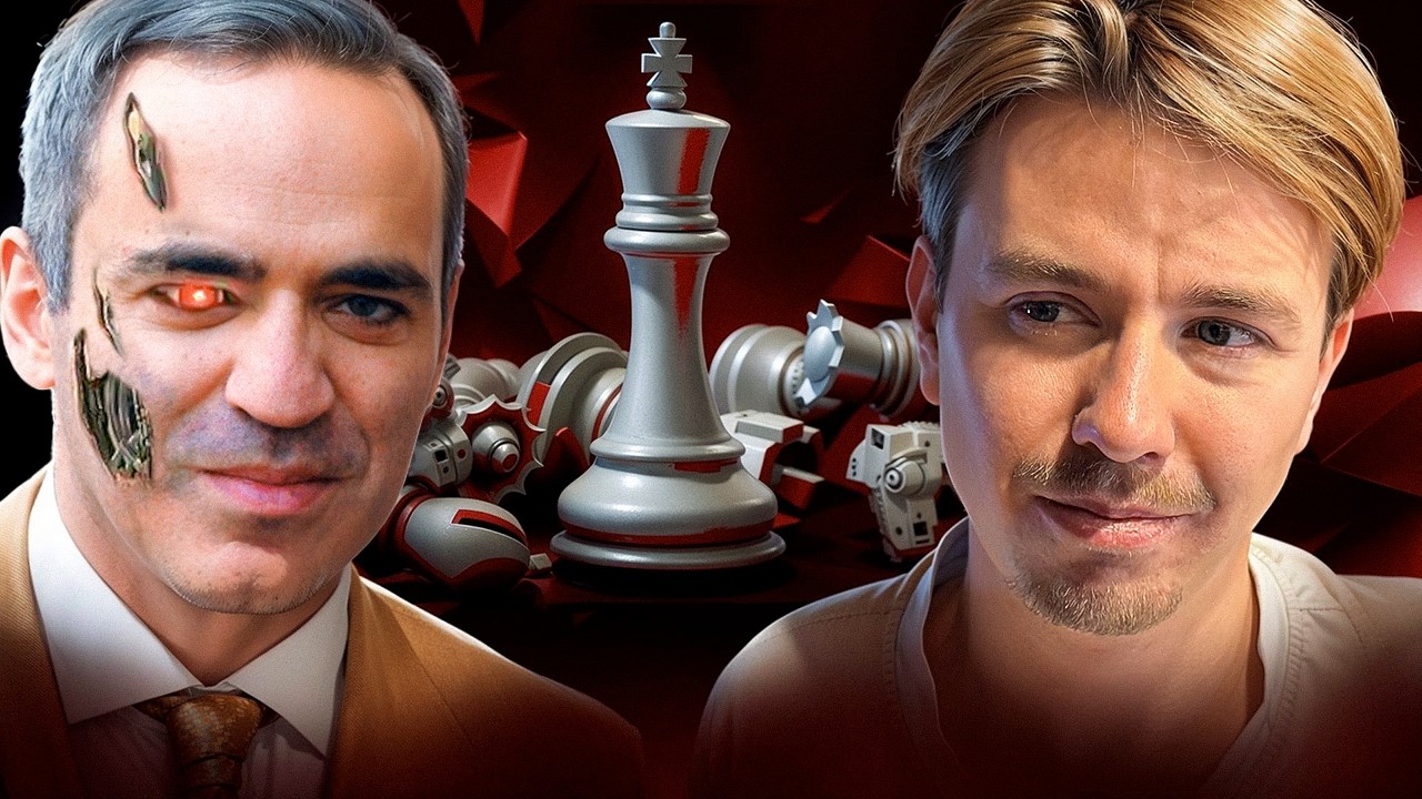 I beat KASPAROV's bot!!! - YouTube