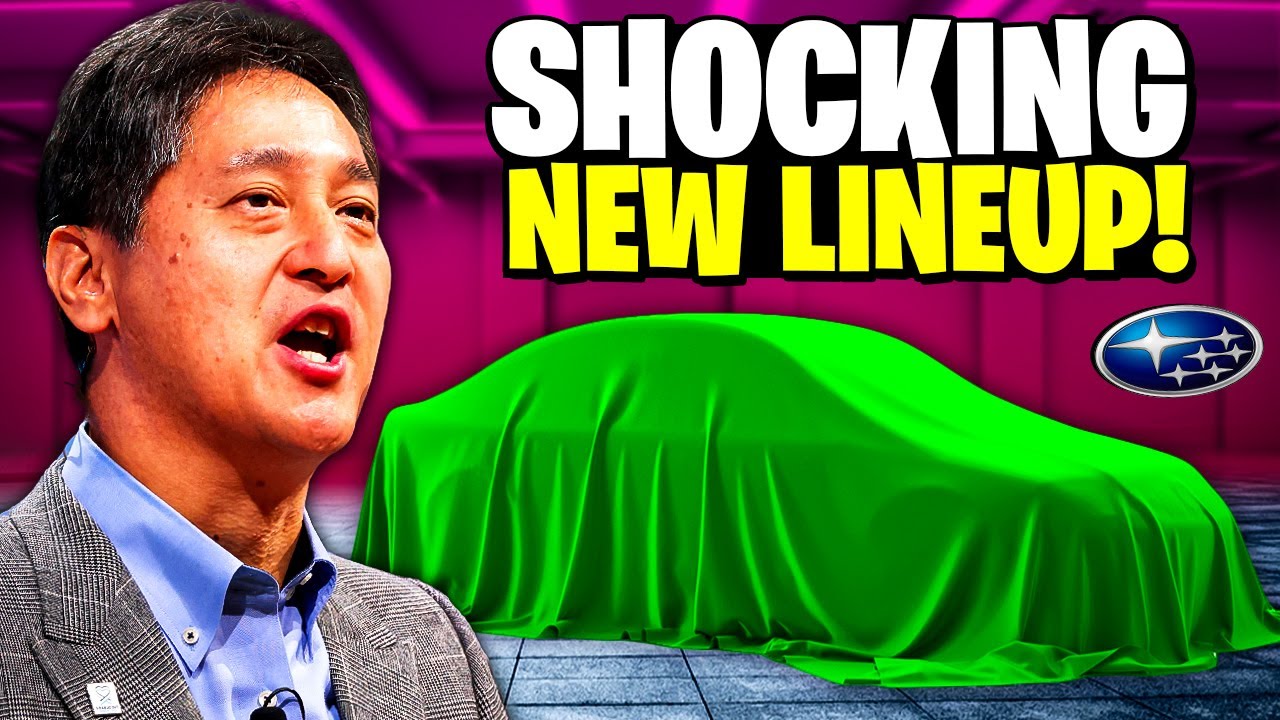 Subaru CEO Just REVEALED 4 NEW Subaru Models For 2024 & Shocks the ...