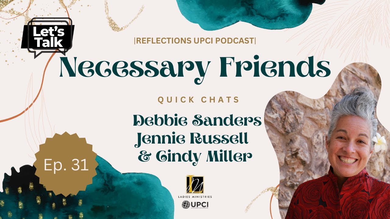 Necessary Friends QUICK CHATS | Debbie Sanders - YouTube