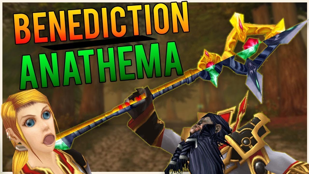 Benediction / Anathema - The Most EPIC Staves in Classic WoW! - YouTube