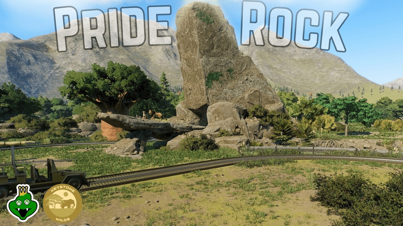 I Built PRIDE ROCK In Planet Zoo - YouTube