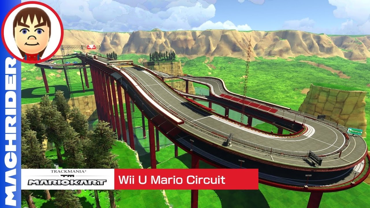 Mario Kart TrackMania- Wii U Mario Circuit - YouTube
