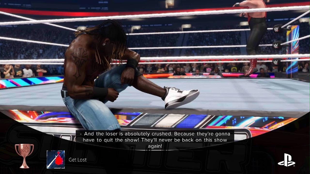 WWE 2K24 goodbye r truth - YouTube