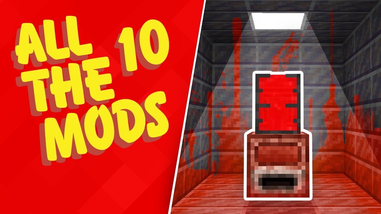 All The Mods 10 EP36 EvilCraft Blood Automation with LOGS - YouTube