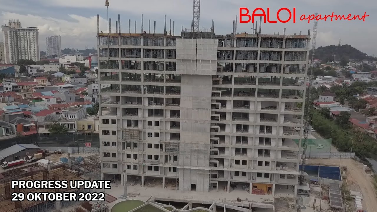 Baloi Apartment - Progress per 29 Oktober 2022 - YouTube