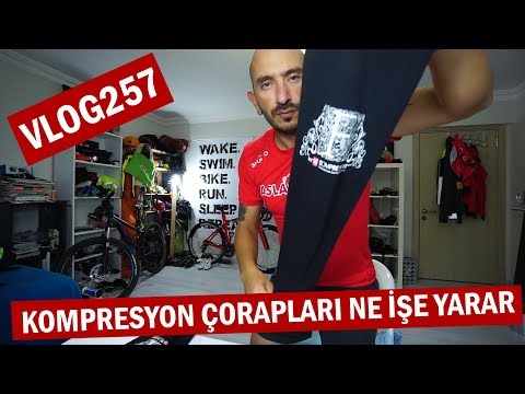 Hızlı toparlanma için kompresyon  çoraplar - compressport  | Asla Durma Vlog 257
