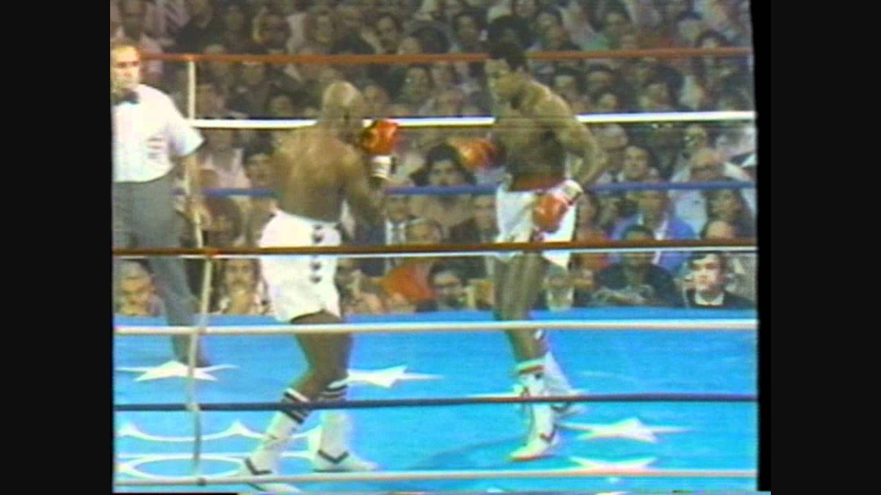 Larry Holmes Vs. Earnie Shavers 2 Rds. 1-2-3-4-5.wmv - YouTube