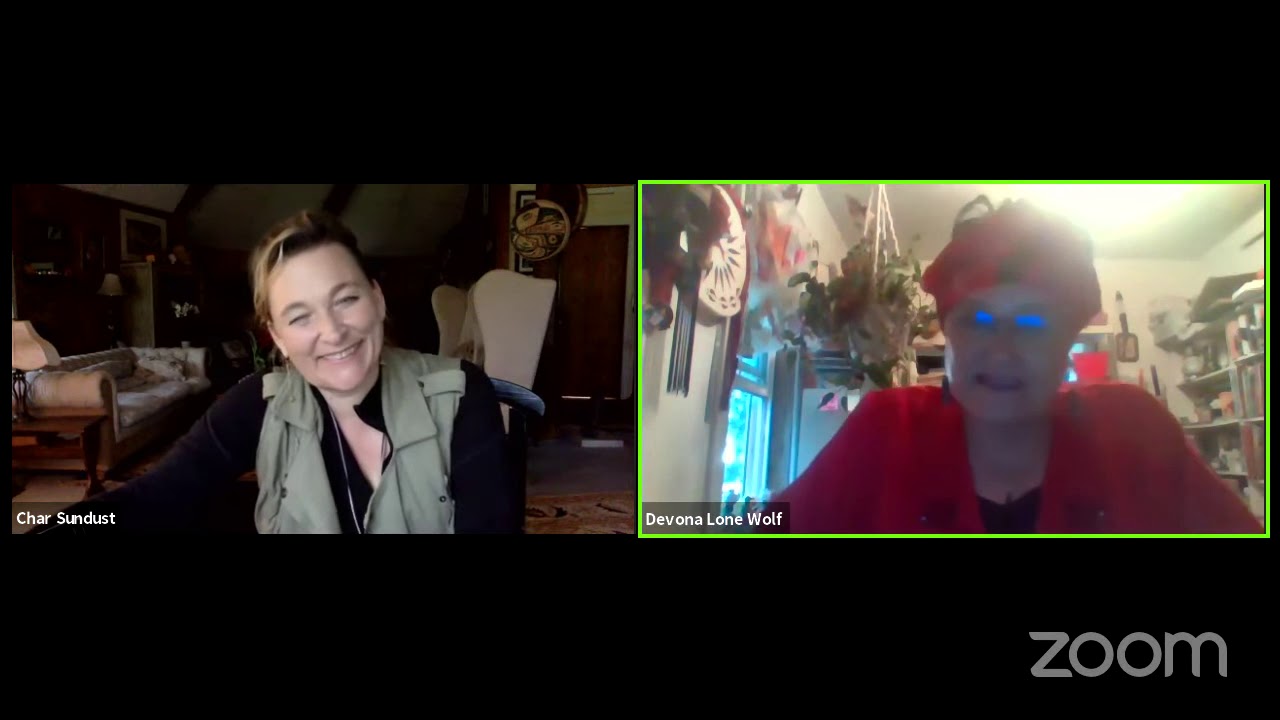 Real Medicine Talks-Devona Lone Wolf + Char Sundust - YouTube