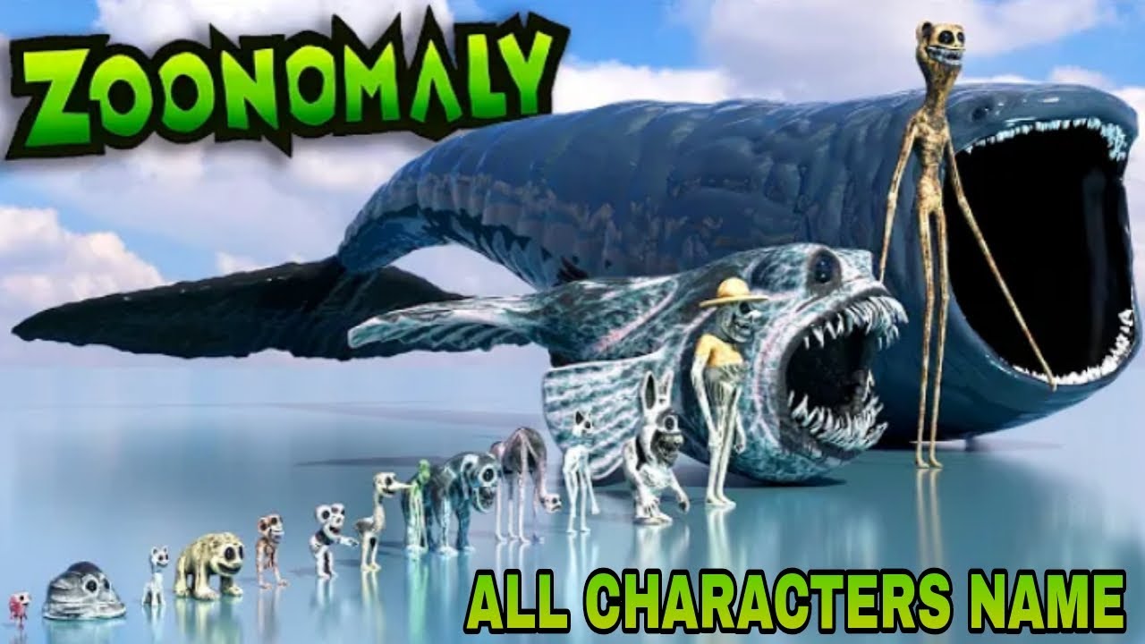 Zoonomaly All characters Name ( Power comparison ) - YouTube