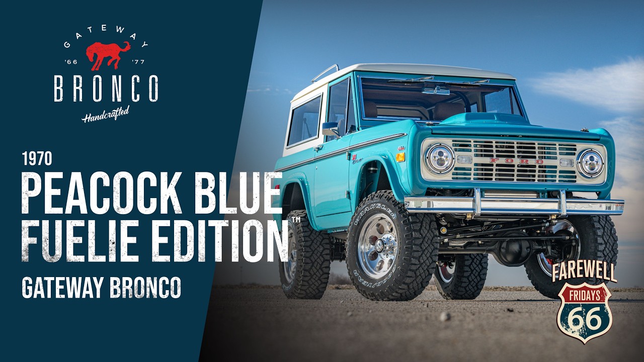 1970 Ford Bronco in Peacock Blue Powered by a 351 Windsor | Farewell ...
