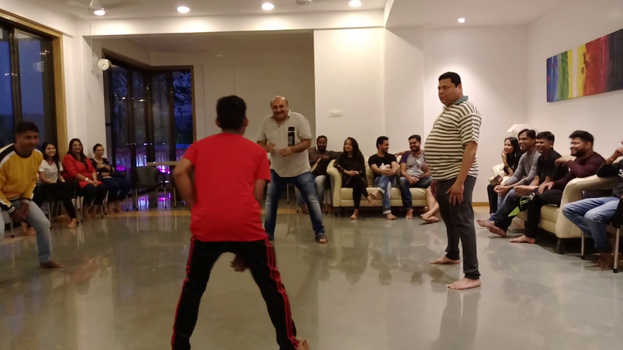 Team building games by Anchor Vijayant Narayan(Fireball game) at a ...