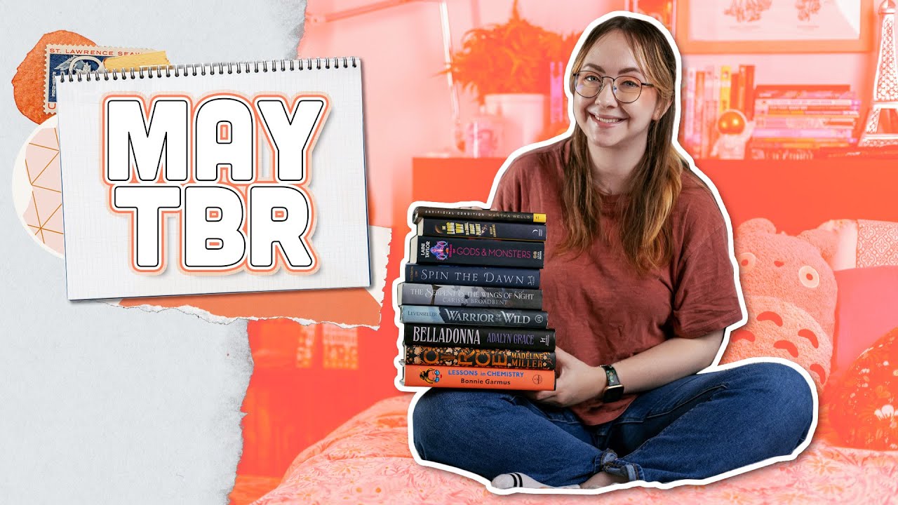 May TBR! | Sci-Fi, Fantasy, and Anticipated Stand-Alones - YouTube