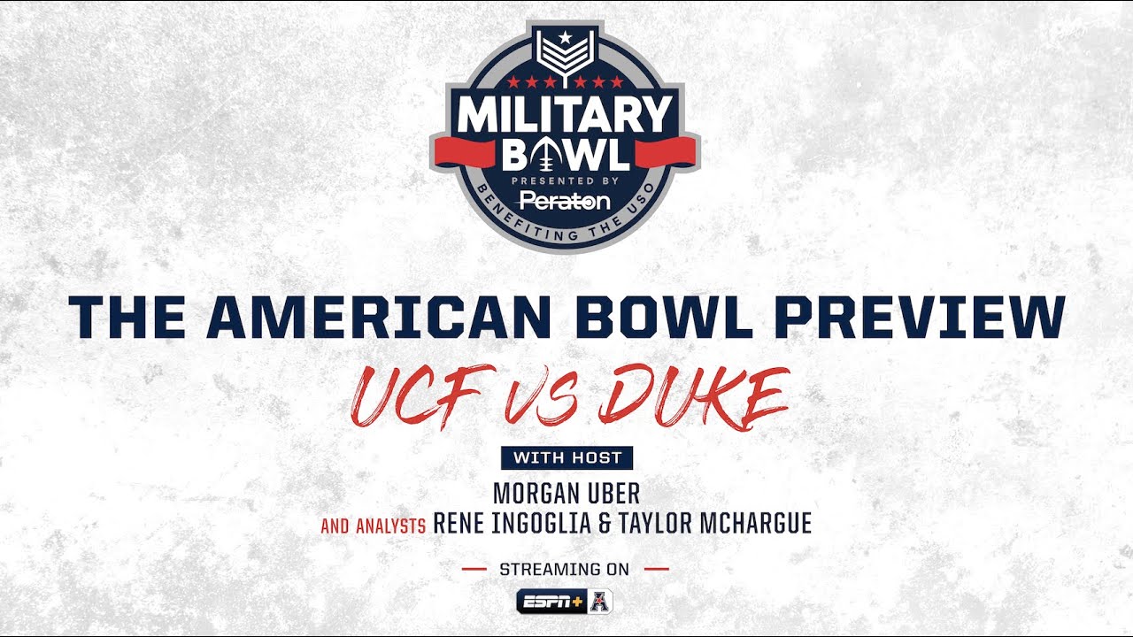 The American's Military Bowl Preview: UCF vs. Duke - YouTube