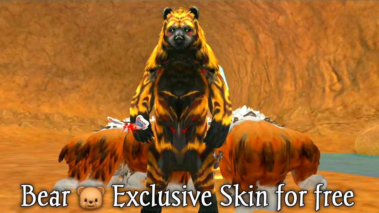 WildCraft: Bear 🐻 Exclusive Skin For free in Wild Pass S15 in the ...