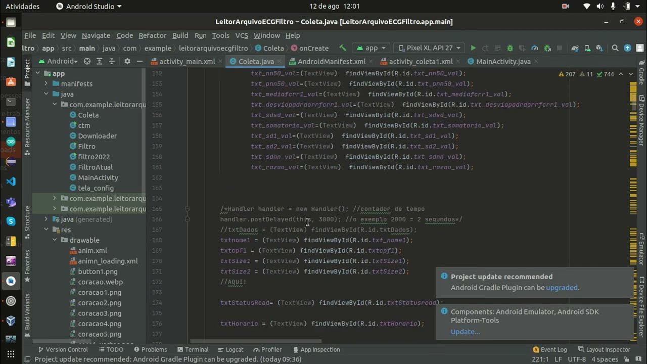 Android(Java/XML/SQLITE) - Aula 1 - Inicialização do Android Studio ...