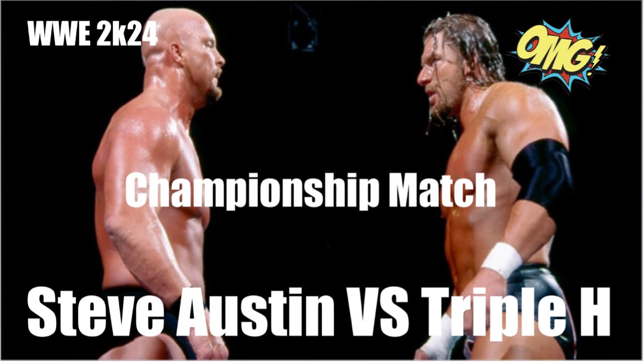 WWE 2K24LIVE SHOW 11/11/24 STONE COLD STEVE AUSTIN VS TRIPLE H 🔥🔥 - YouTube