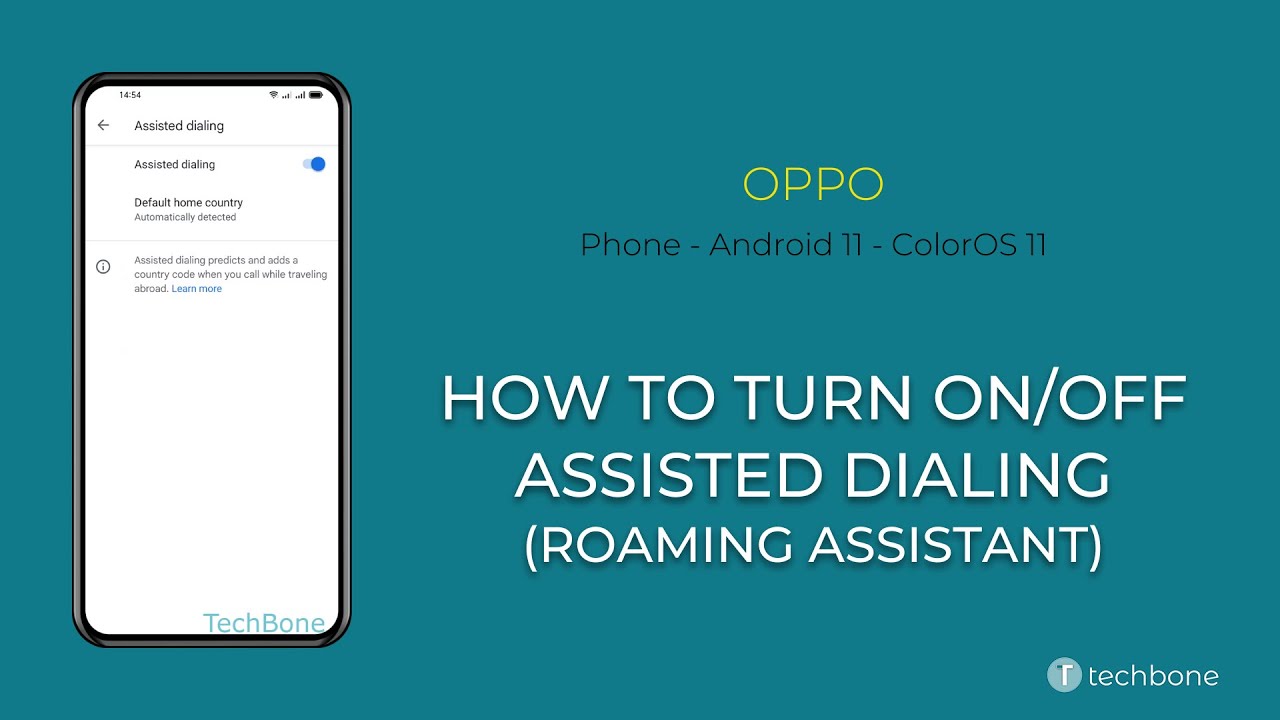 How to Turn On/Off Assisted Dialing (Roaming Assistant) - Oppo [Android ...