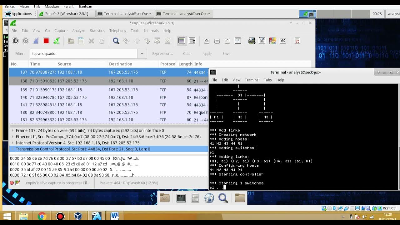 10.4.3 Lab - Using Wireshark to Examine TCP and UDP Captures - ILM - YouTube
