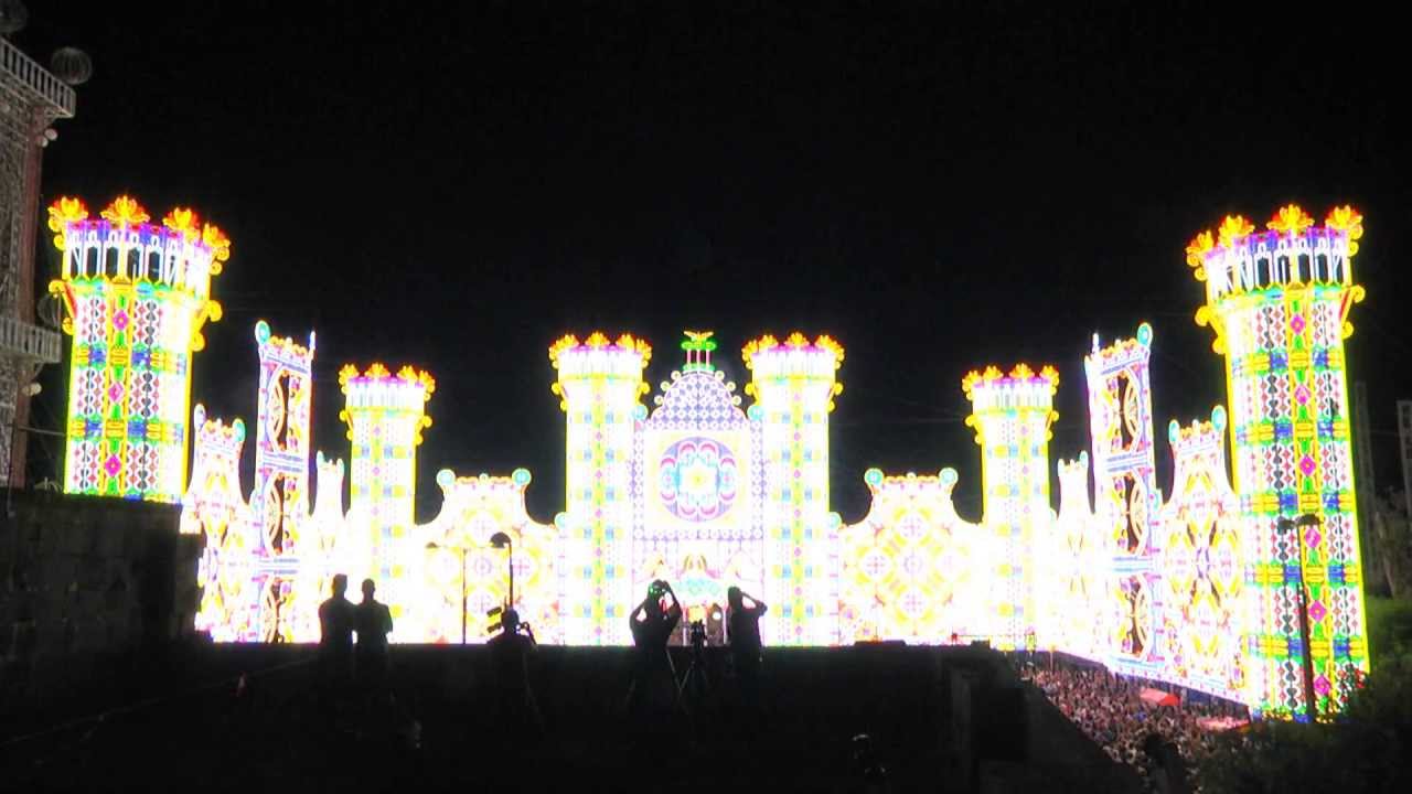 SCORRANO (Lecce) - DE CAGNA - Accensione Luminarie (2013) - YouTube