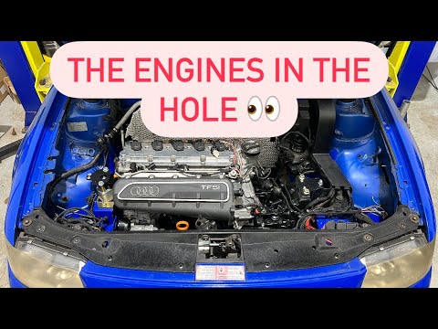 Audi S3 8L Boosted 07K Swap - Pt9 - The Engine is back in the hole ...