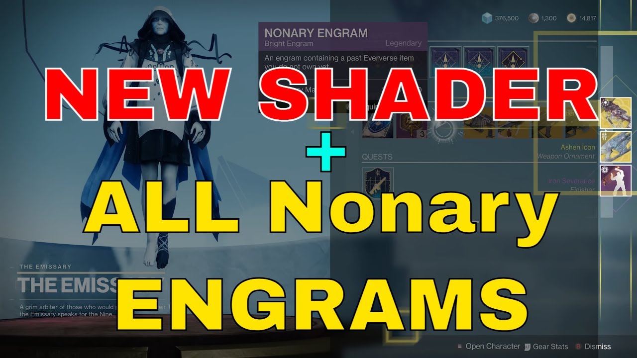 GET NOW! New Shader + INFINITE HOLOCHIPS + All Nonary Engram Rewards ...