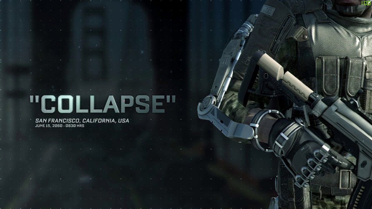 "COLLAPSE" Mission Gameplay 'Call of Duty: Advanced Warfare' - YouTube