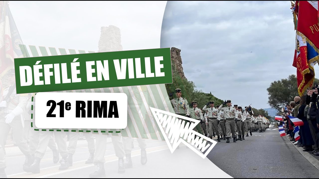 🇨🇵 Fréjus accueille avec fierté le retour du 21e Régiment d'Infanterie ...