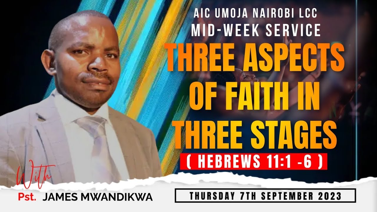 THREE ASPECTS OF FAITH IN THREE STAGES || PST. JAMES MWANDIKWA - YouTube