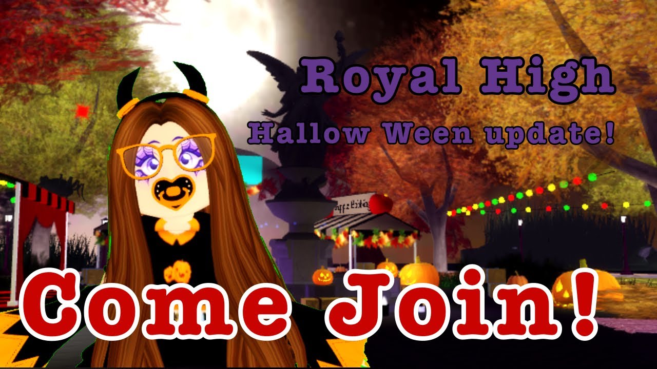 Royal High Halloween map! {Premier} - YouTube
