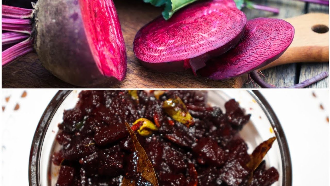 BEETROOT PICKLE | KERALA STYLE BEETROOT ACHAAR |Jyothirajeev vlogs😋😋 ...