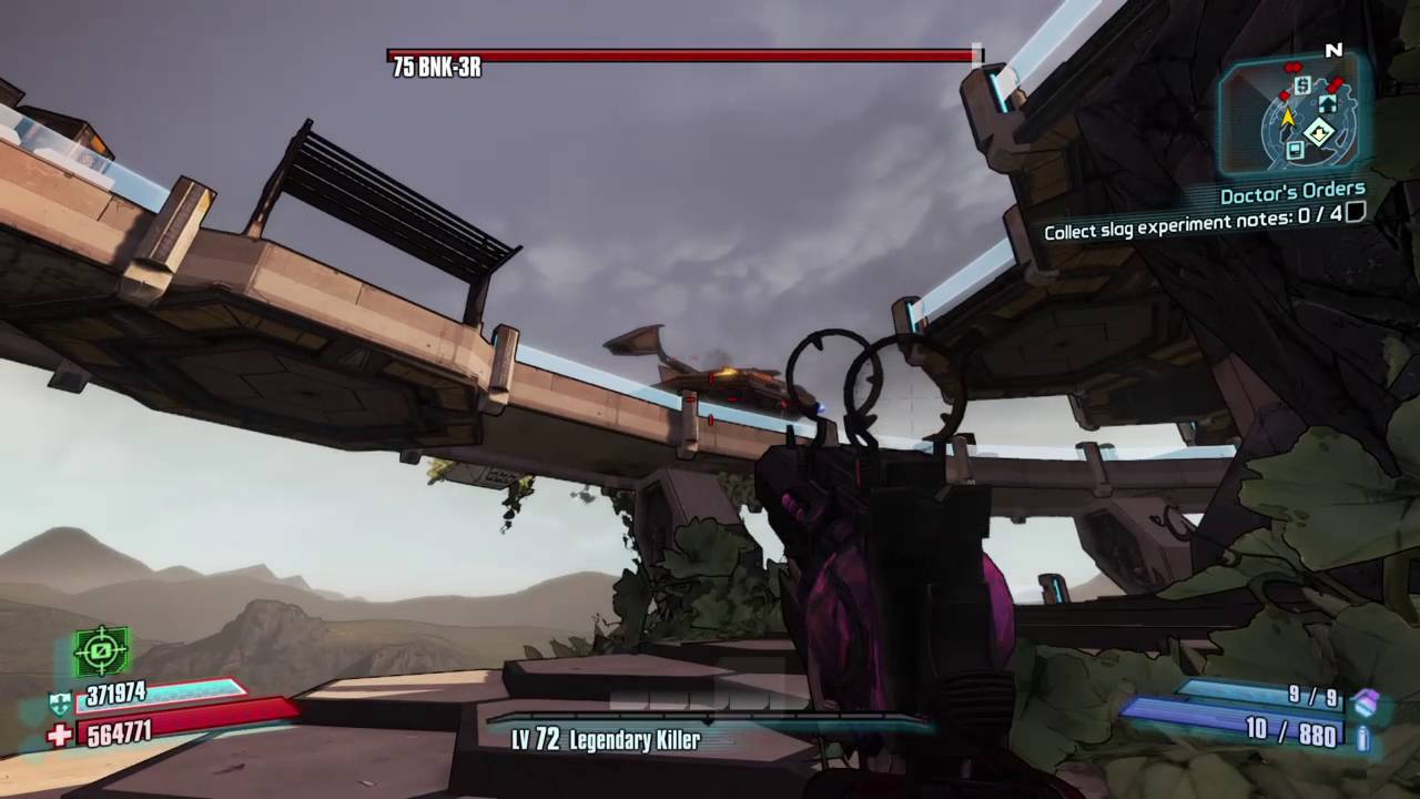 How to bore the bunker in borderlands 2 - YouTube