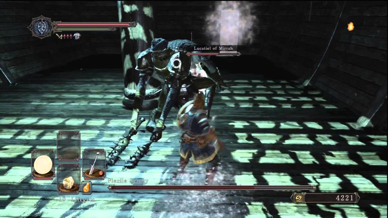 Dark Souls 2: Flexile Sentry (NPC Phantom) - YouTube