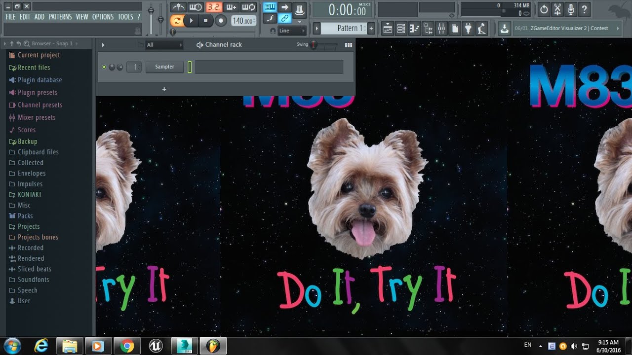M83 - Do It, Try It (Instrumental cover FL 12) - YouTube