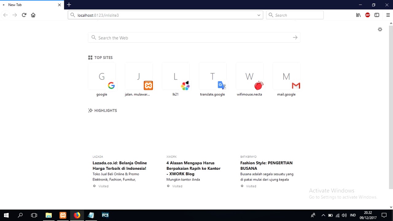 cara instal inlislite versi 3 - YouTube