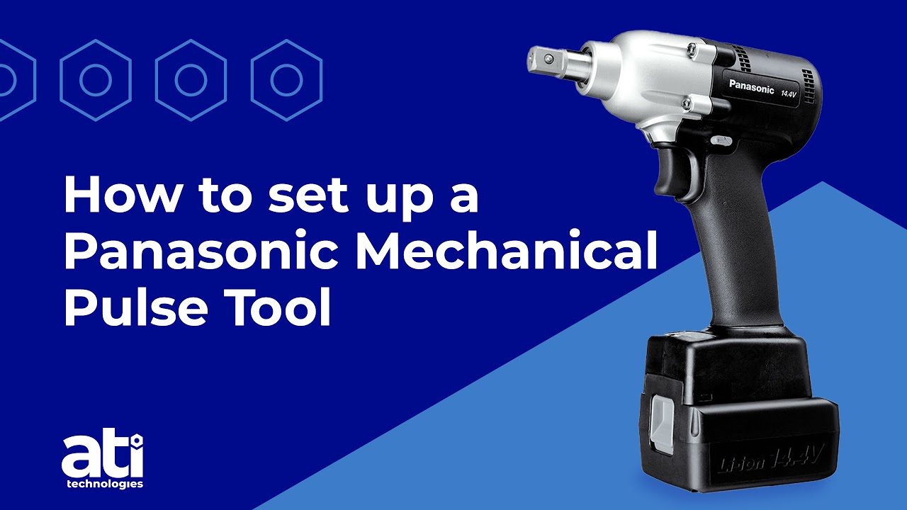 How Set Up a Panasonic Mechanical Pulse Tool - YouTube
