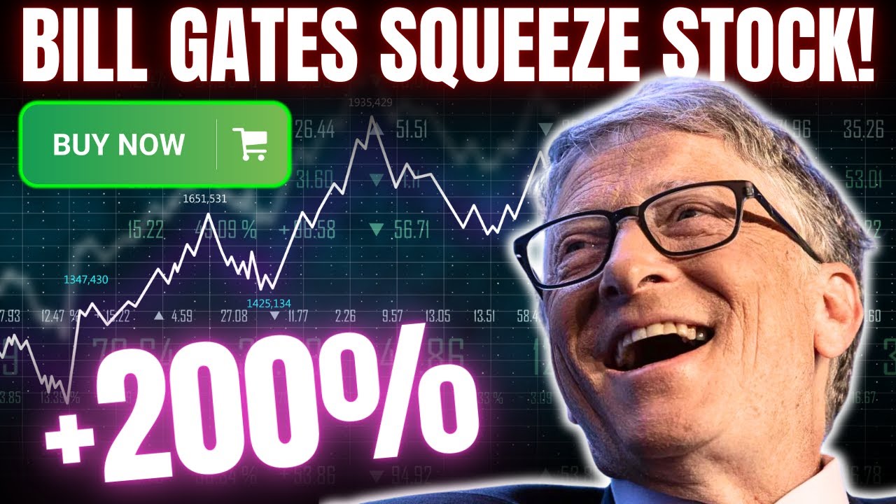 BILL GATES PHARMA STOCK READY TO SHORT SQUEEZE ⁉️😱 SHORT SQUEEZE STOCK ...