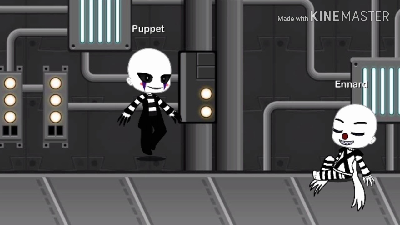 Puppet vs Ennard / Gacha Life - YouTube