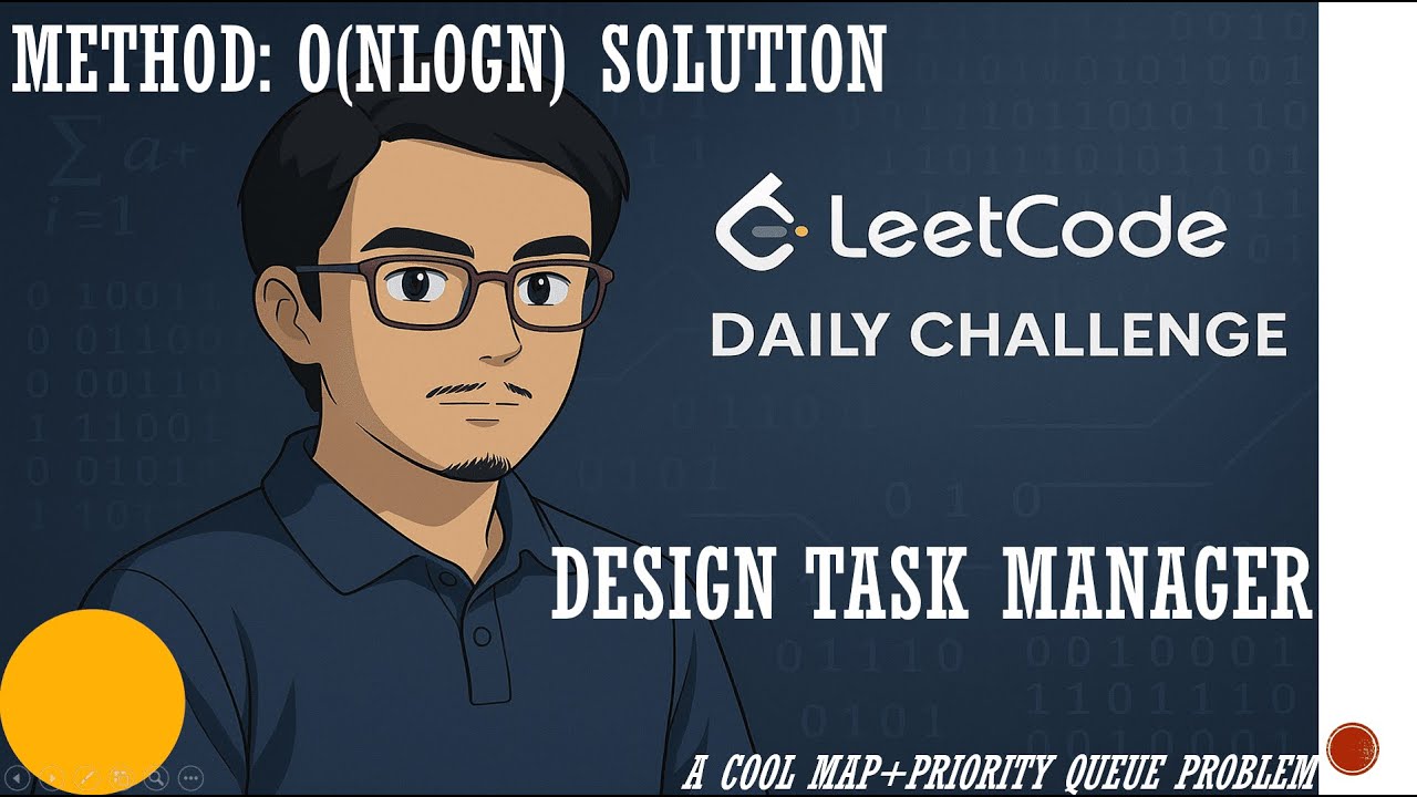 3408. Design Task Manager | Must DO | Map + Priority Queue | Leetcode Daily Challenge - YouTube