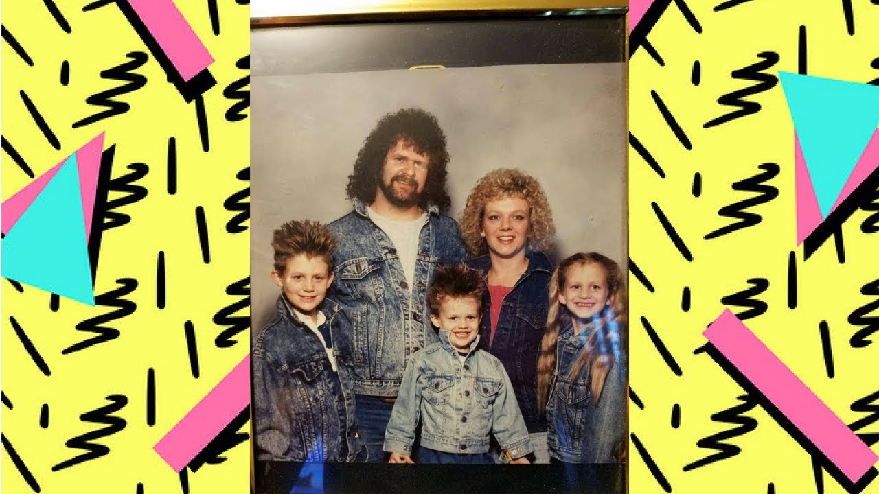 I See Your Ridiculous 90's Family Photo and Raise You One - YouTube