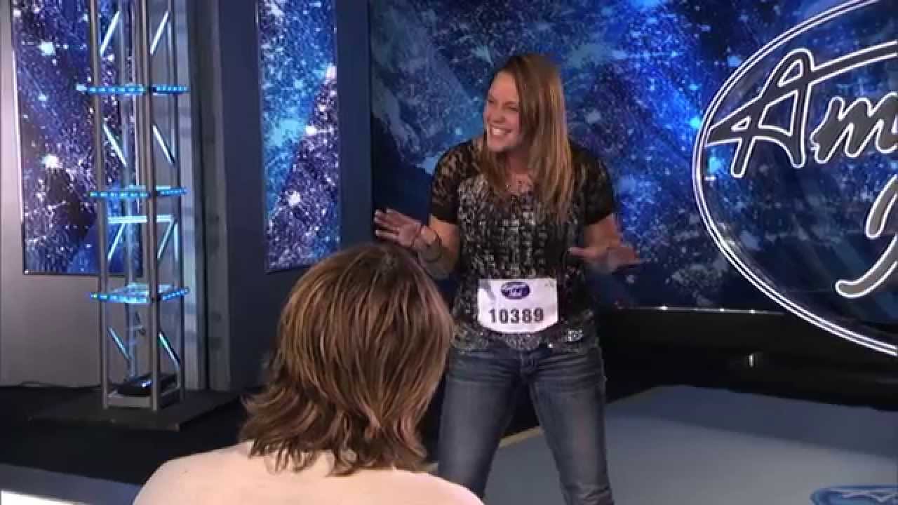American Idol Audition Lady Gaga's 'You and I' cover by Courtney Guns ...