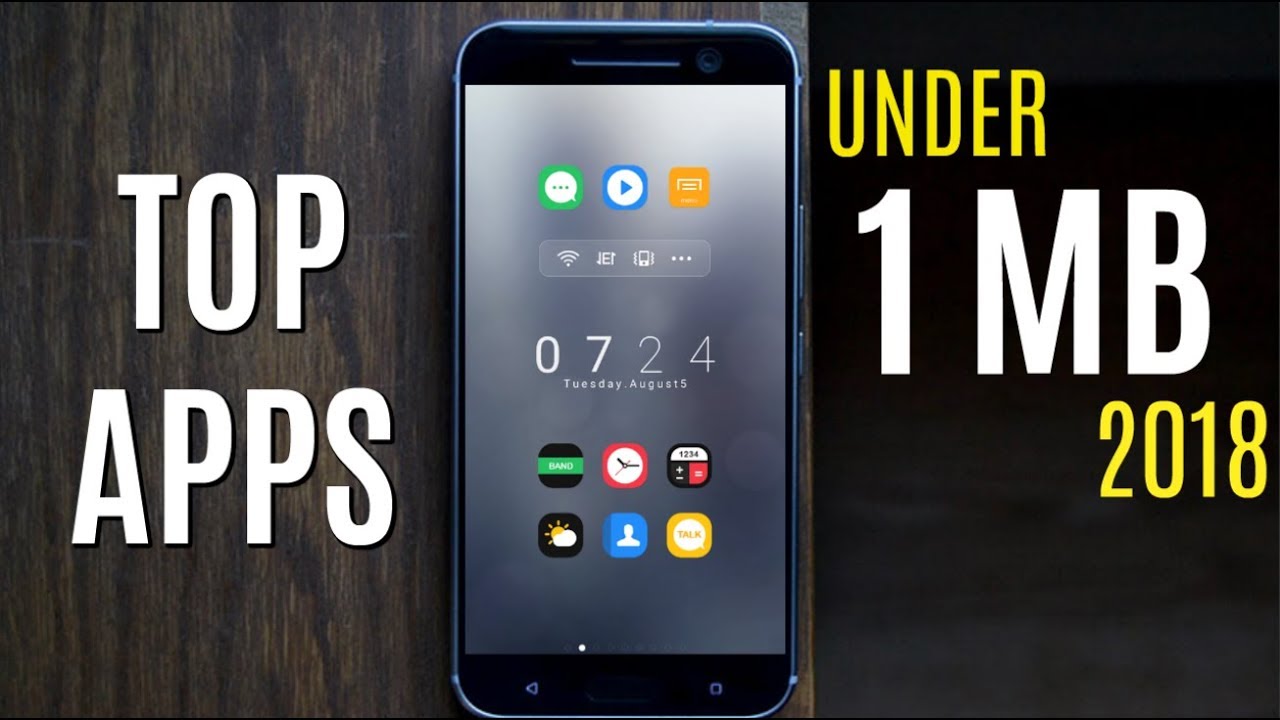 Top 6 Best Android Apps Under 1Mb 2019 - YouTube