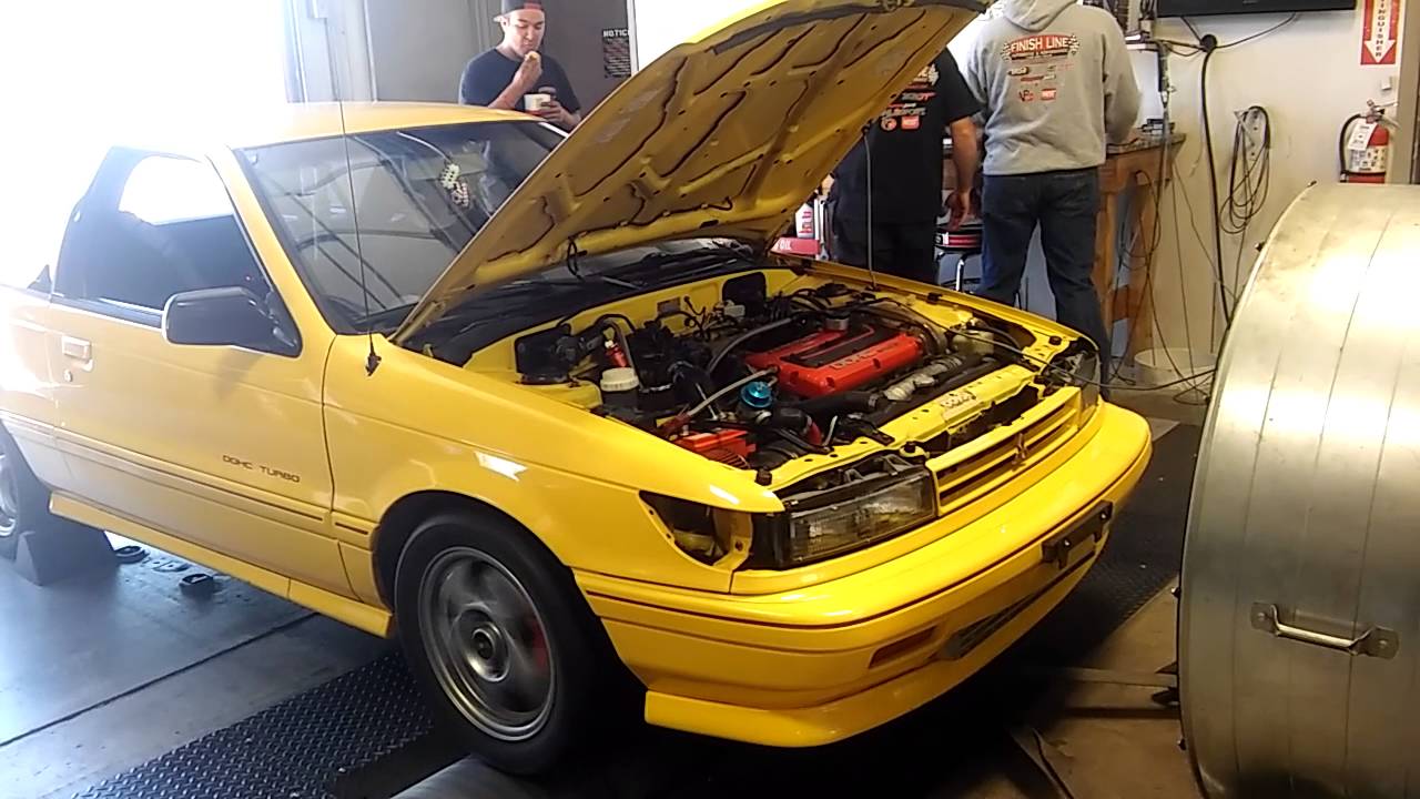 Mitsubishi Turbo 4G67 (1.8L) 422whp/382tq - YouTube