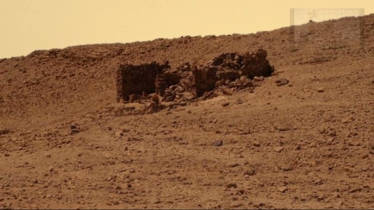 Mars: Perseverance Rover - Find the remains of a small structure on the ...