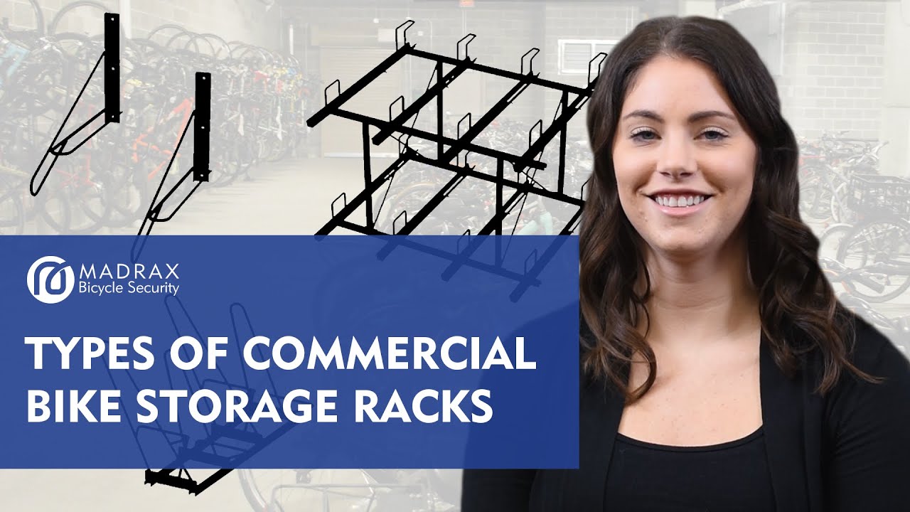 Types of Bike Storage Racks | Madrax Commercial Bike Racks - YouTube