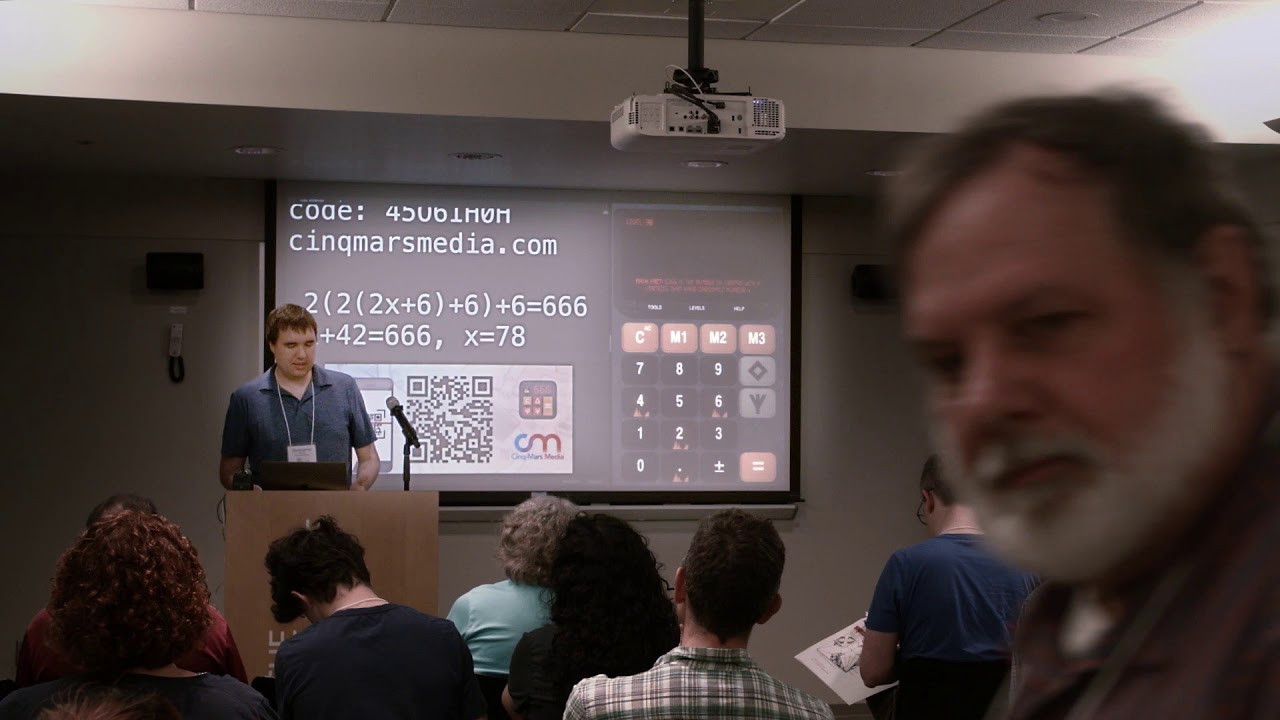 Museum of Mathematics MOVES Conference: Math Puzzle Game - YouTube