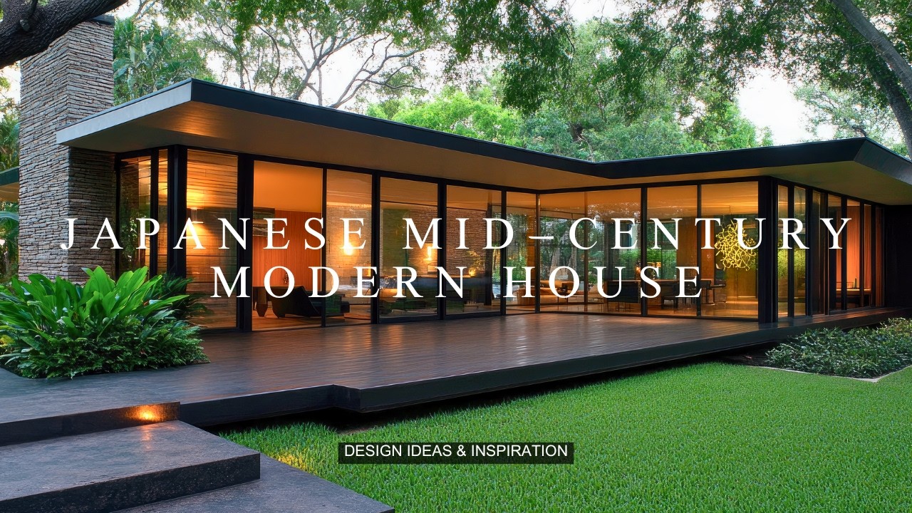 Japanese Influenced Mid Century Modern Landscaping SHED Revives A